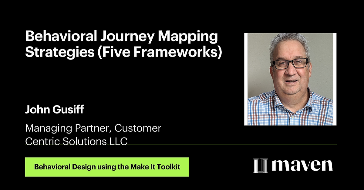 Behavioral Journey Mapping Strategies (Five Frameworks)